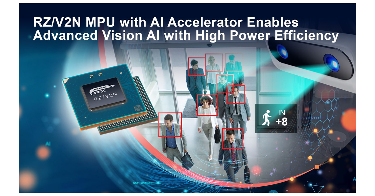 Renesas Extends Mid-Class AI Processor Line-Up with RZ/V2N Integrating ...