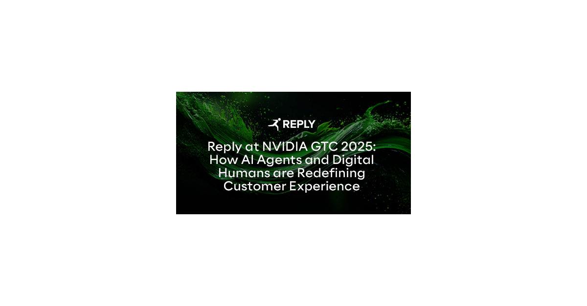 Reply at NVIDIA GTC 2025: How AI Agents and Digital Humans are ...