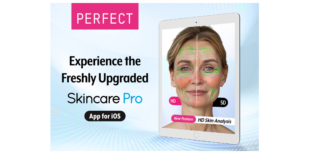 Perfect Corp. Upgrades Skincare Pro Solution with HD Skin Scans Technology