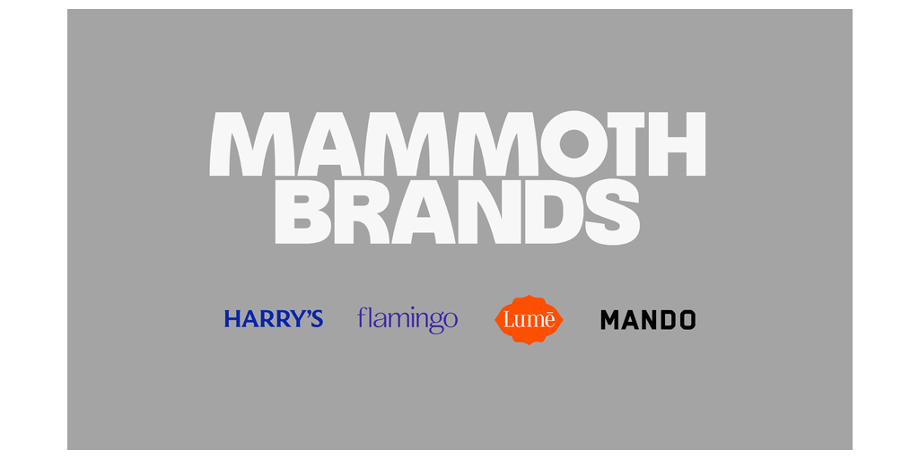 Harry’s Inc. Rebrands as “Mammoth Brands” to Reflect Growing Portfolio of Brands