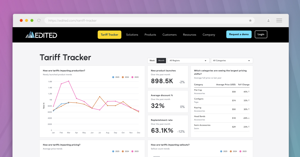 EDITED Launches Tariff Tracker to Help Retailers Navigate Rising Costs and Stay Competitive ...