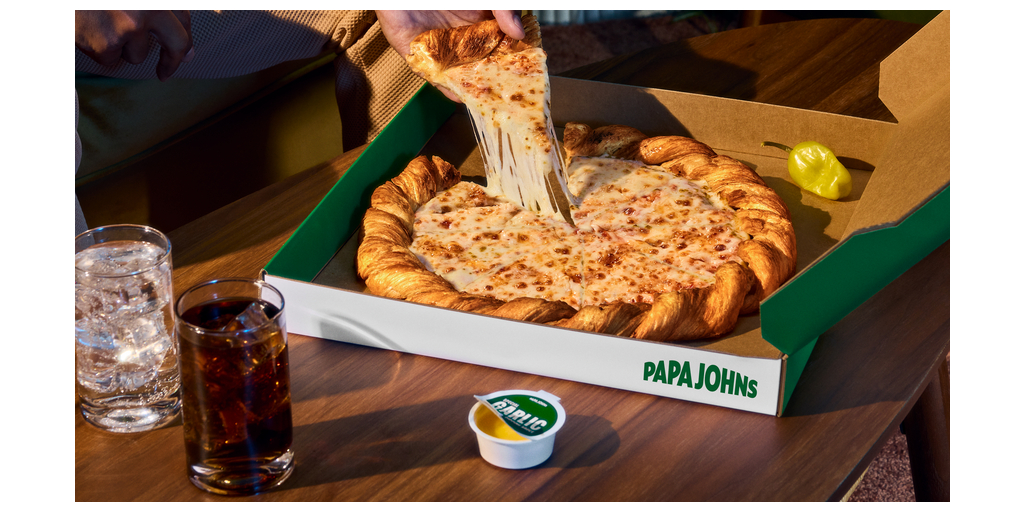 Papa Johns Launches Its First-Ever Croissant Pizza, Giving Pizza Lovers ...