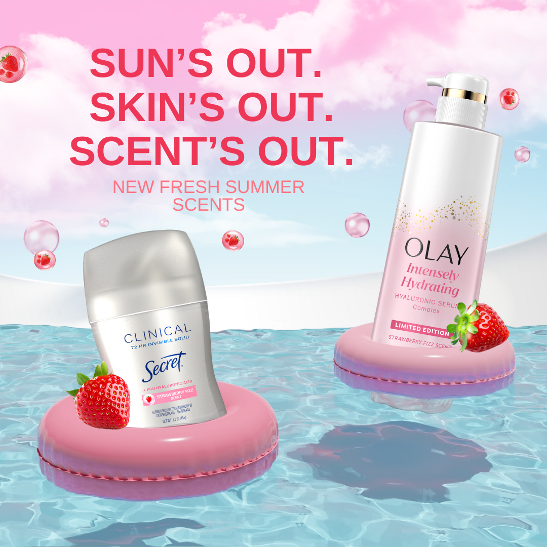 The Most Refreshing Drop of the Summer: Olay and Secret Debut Limited ...