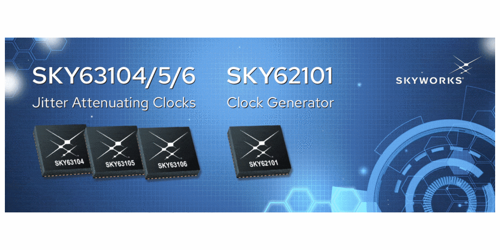 Skyworks Unveils Industry’s First Clocks for Ethernet and PCI Express ...