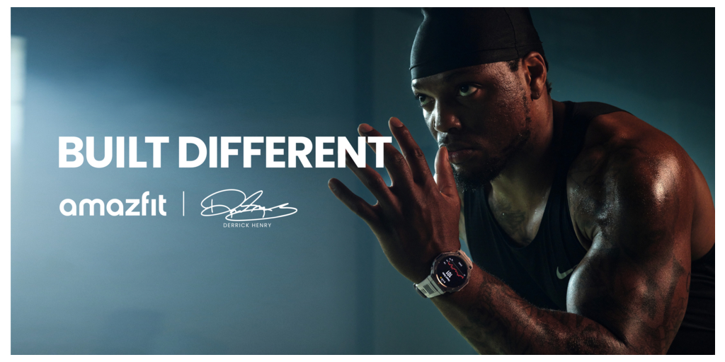 NFL Running Back Derrick Henry Joins Amazfit as Athlete Ambassador