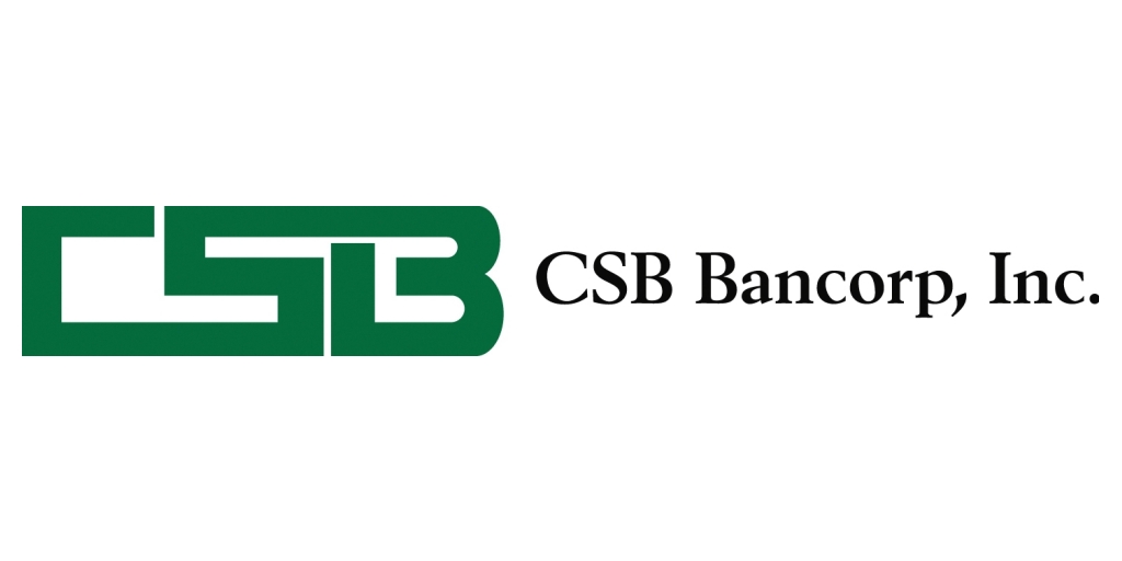 CSB Bancorp, Inc. Reports Second Quarter Earnings