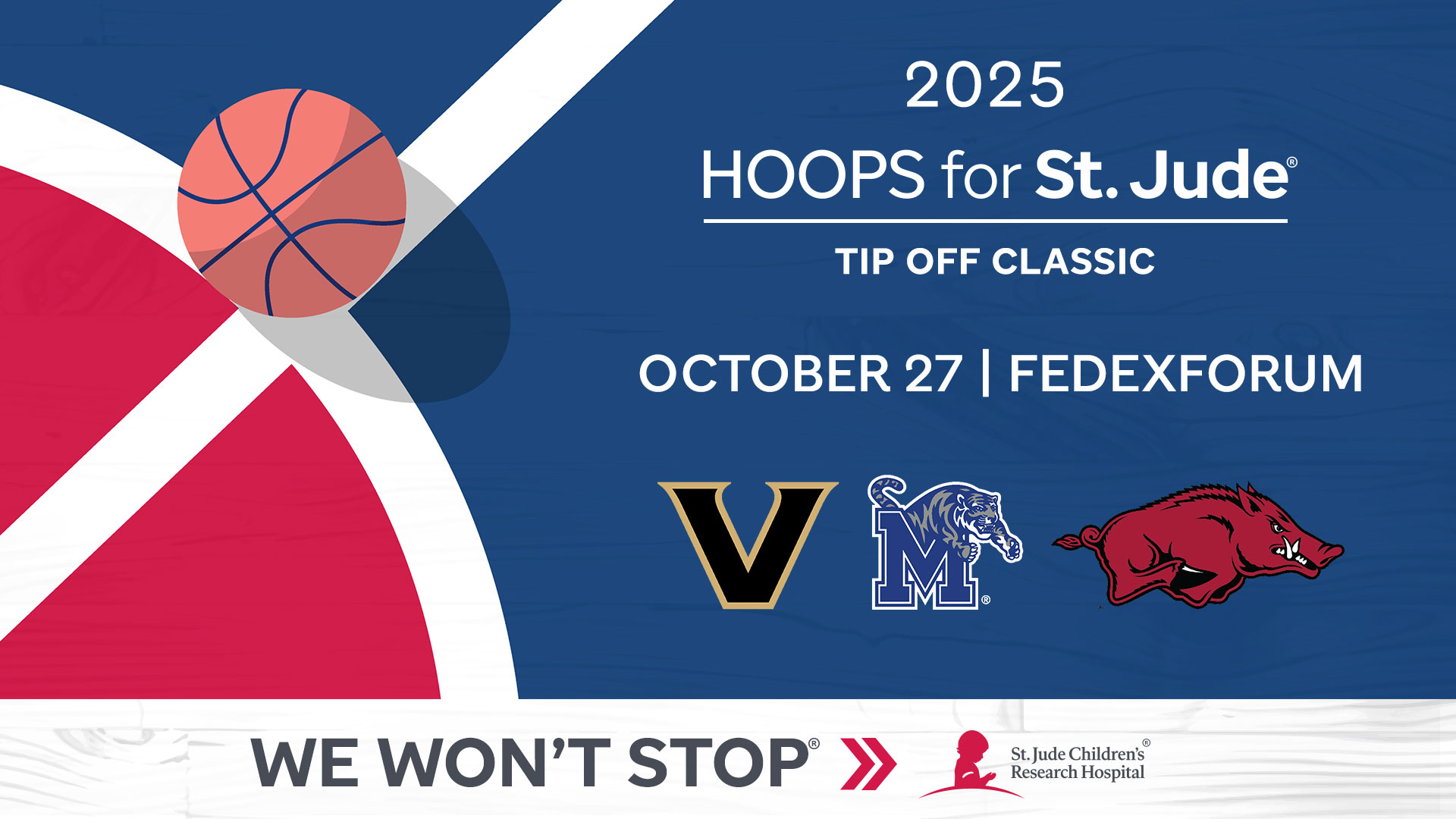 One Night Only: Hoops for St. Jude® Tip Off Classic returns to ...