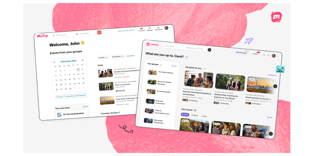 Meetup Unveils Fresh New Design as Gen Z and Millennials Crave More In ...
