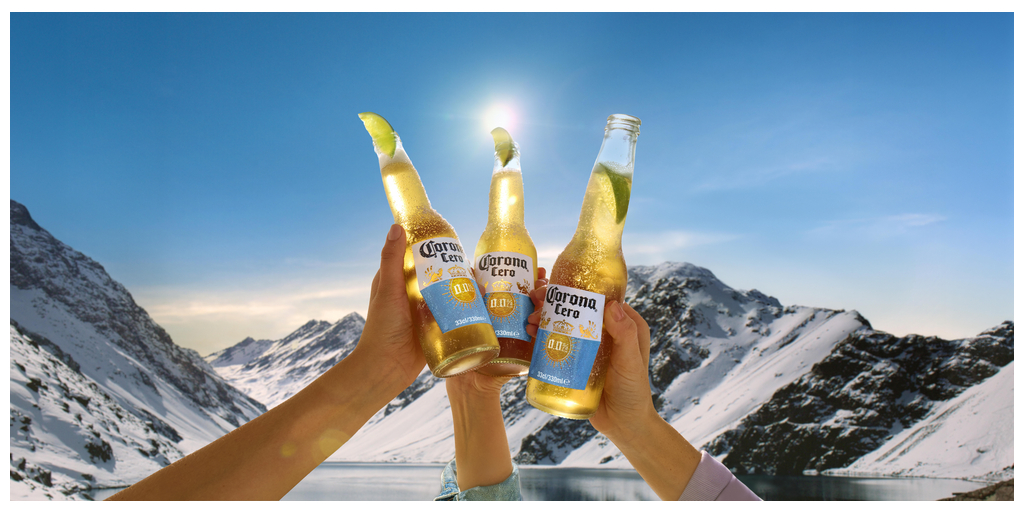 Corona Cero Brings Golden Moments to the Mountains of Milano Cortina 2026