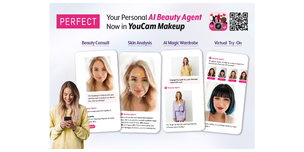 Perfect Corp. Launches YouCam AI Beauty Agent in YouCam Makeup App to ...