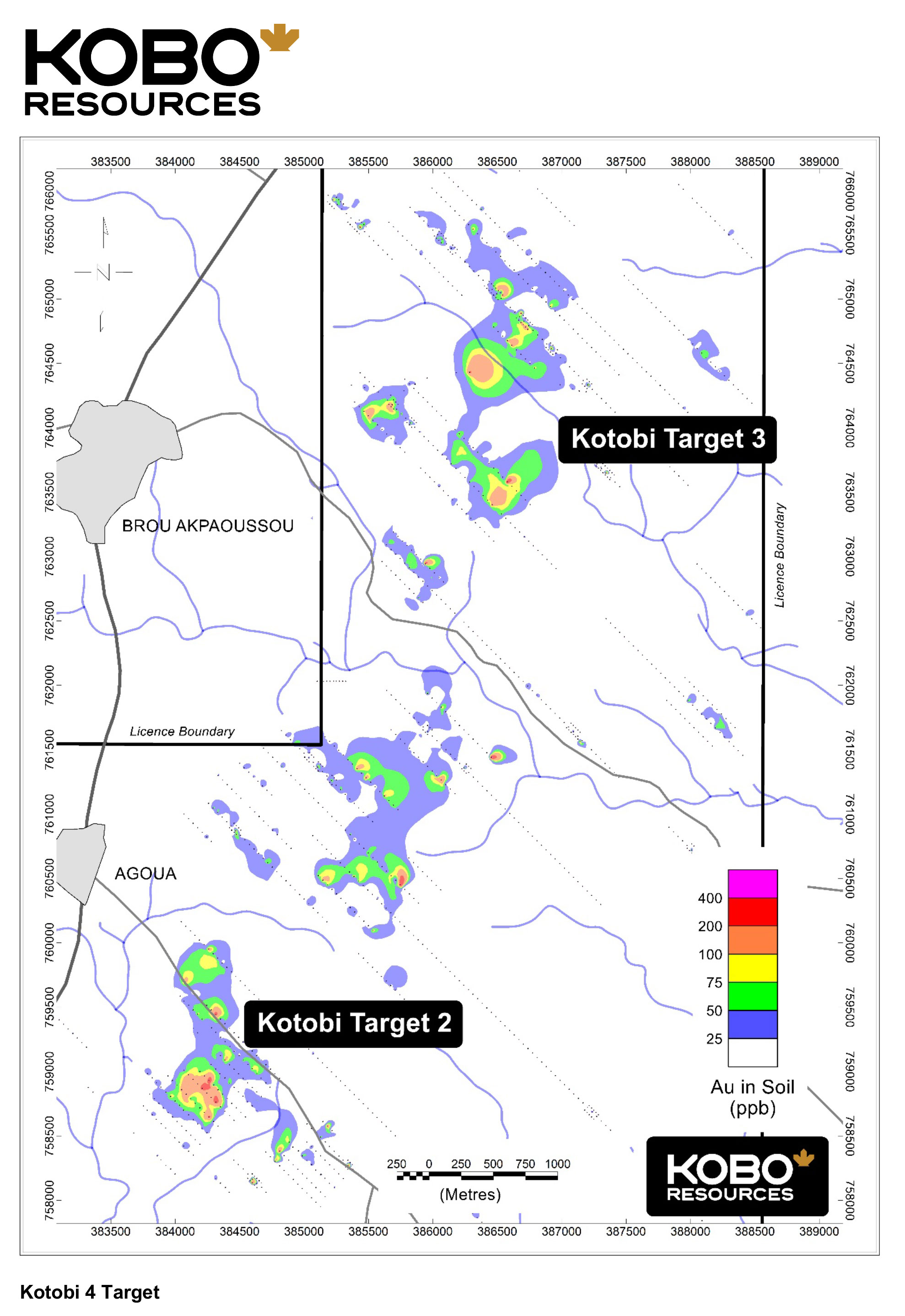 Kobo Resources Identifies Multiple High-Priority Gold Targets at its Kotobi Project in Côte d ...