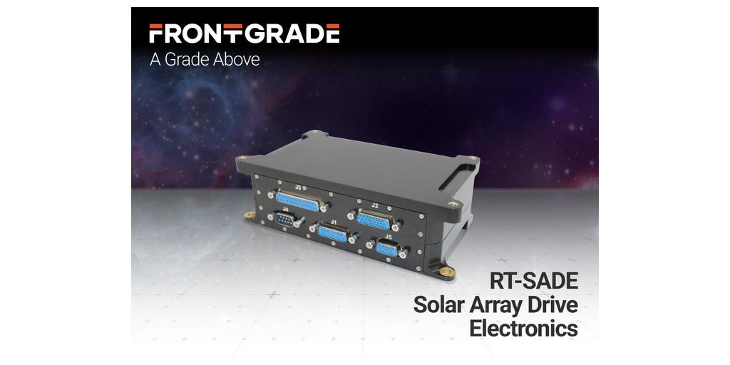 Frontgrade Unveils RT-SADE: Precision Motor Control for Next-Gen Space ...