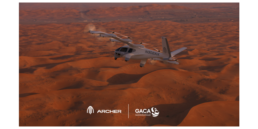 Saudi Arabia’s General Authority of Civil Aviation Advances Archer’s ...
