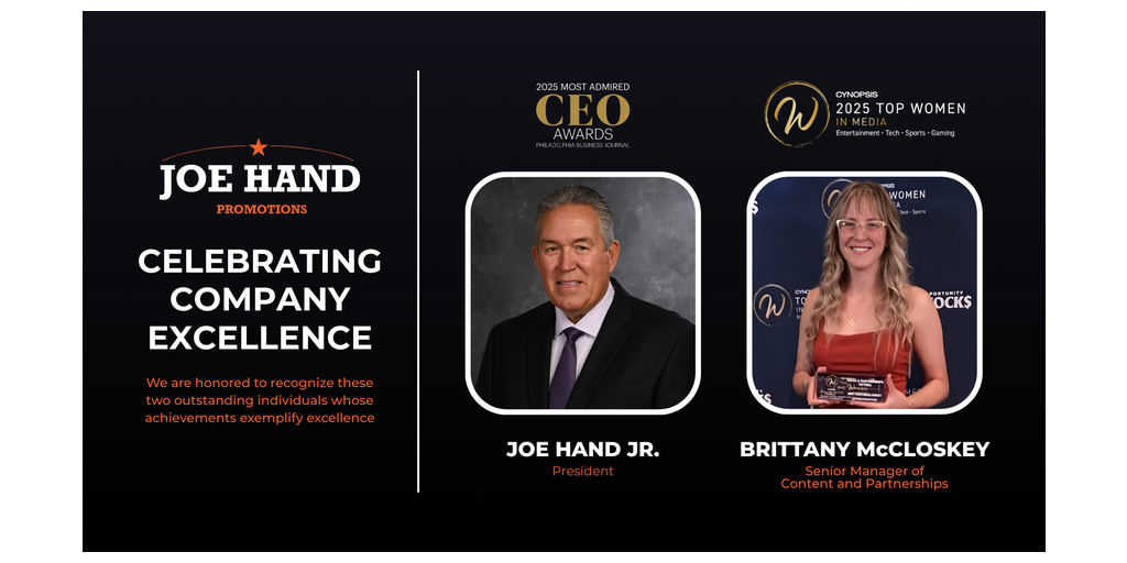Joe Hand Promotions Celebrates Dual Industry Honors as President Joe ...