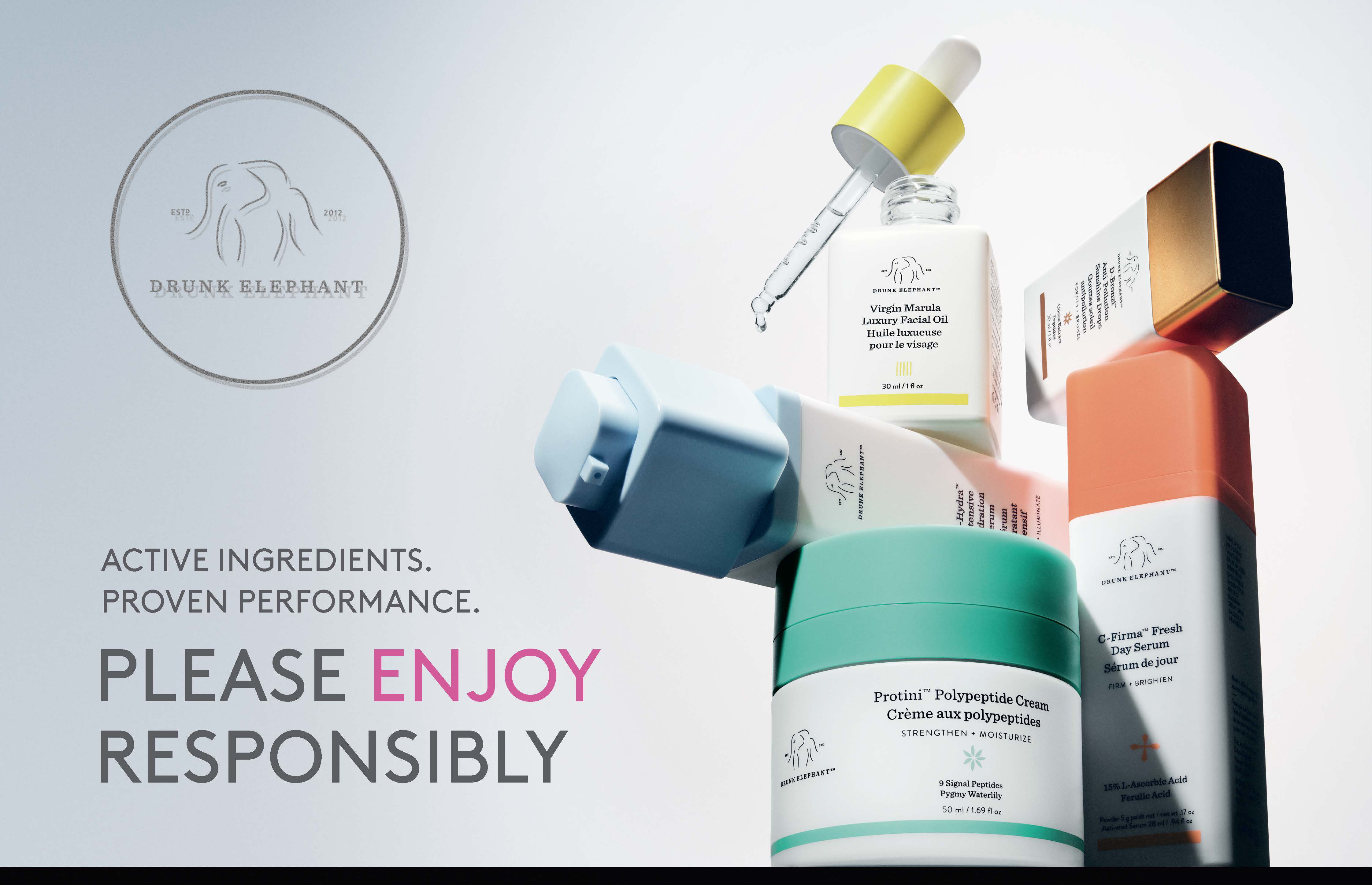 Drunk Elephant Unveils New Evolved Brand Direction with “Please Enjoy ...