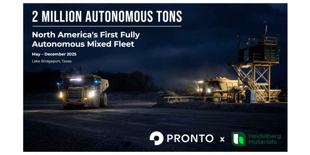 Pronto Announces Industry Milestone: North America’s First Fully ...