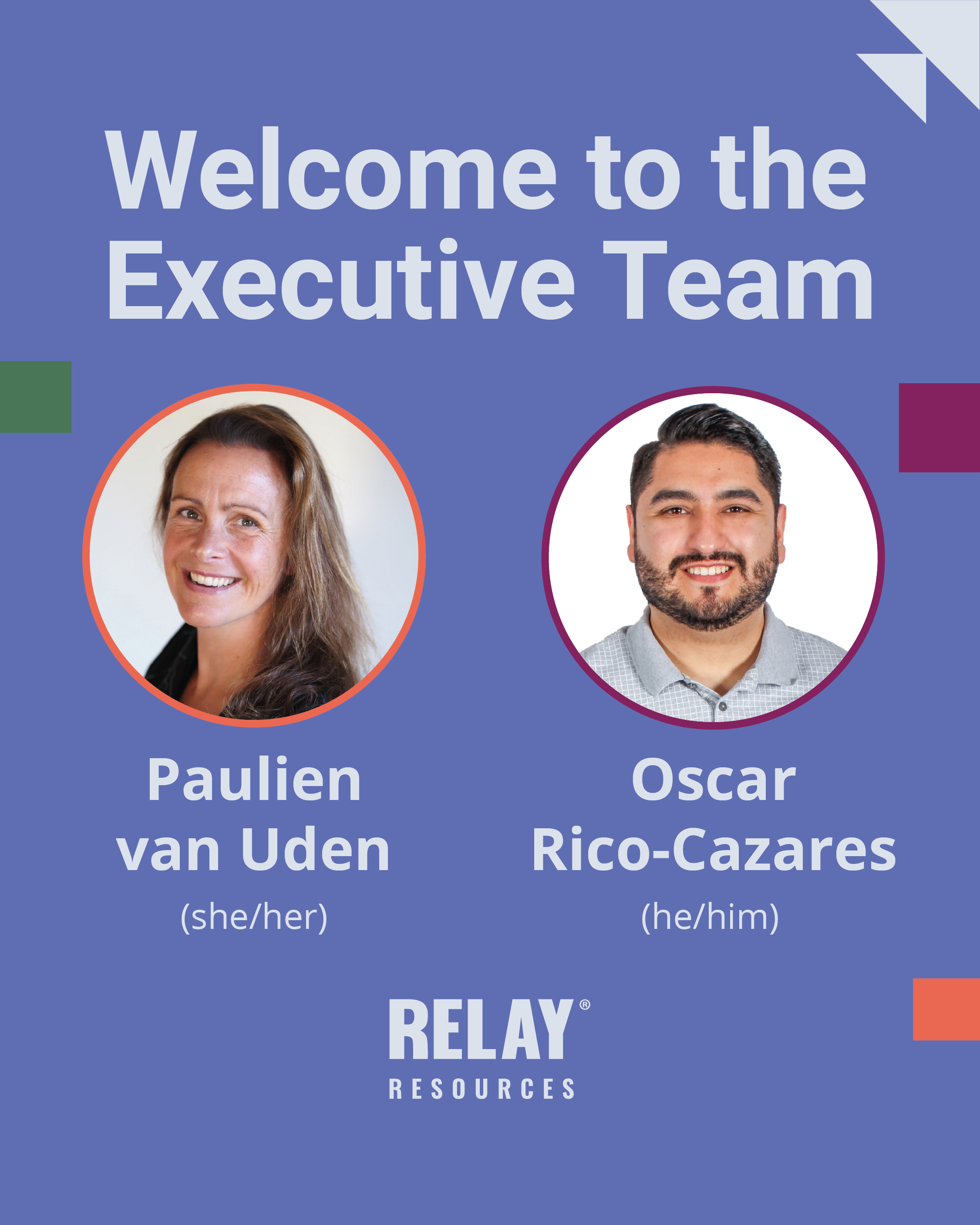 Relay Resources Adds Vice Presidents of Employee Experience, Business ...