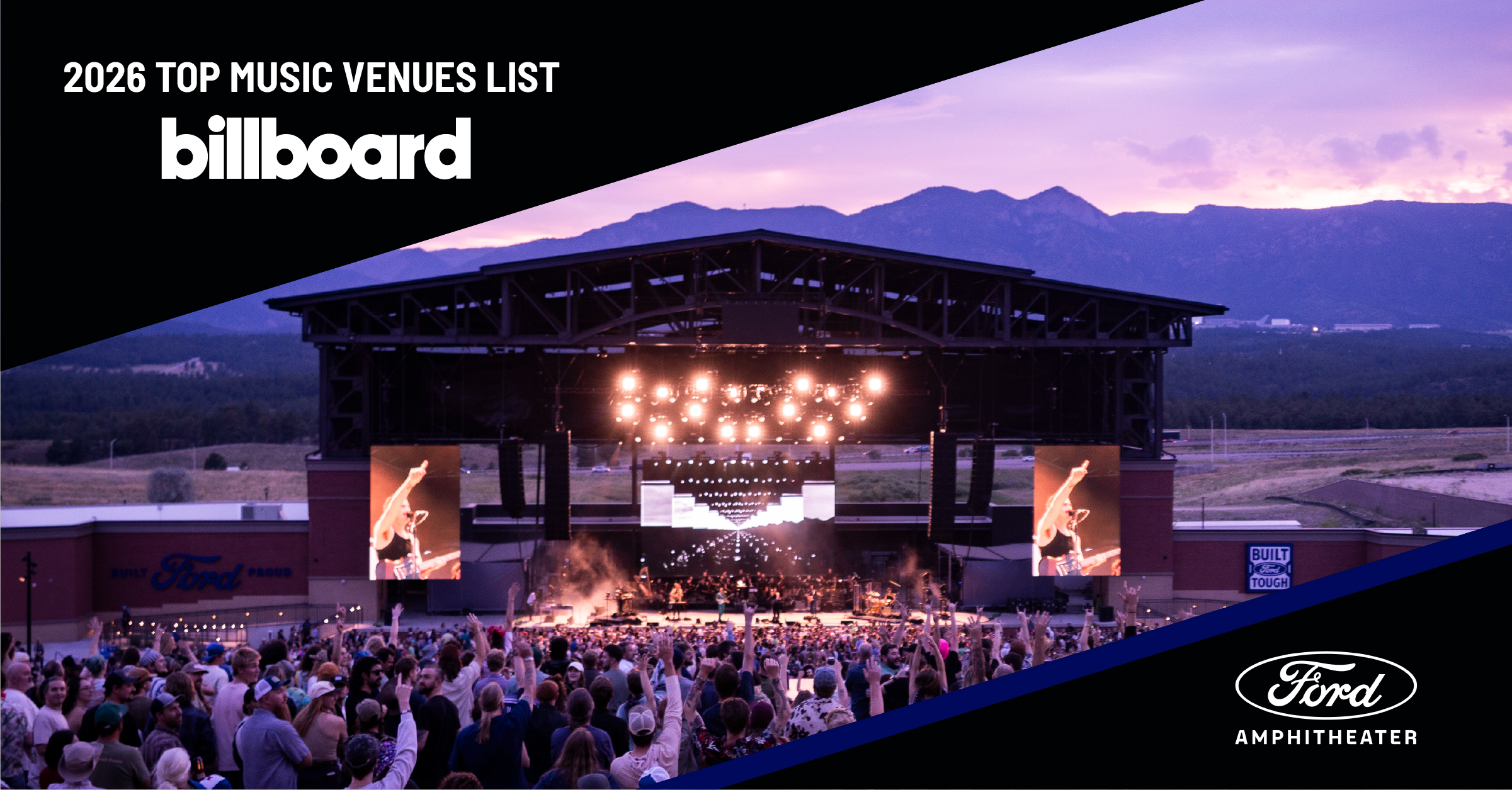 Ford Amphitheater Named to Billboard's 2026 Top Music Venues List