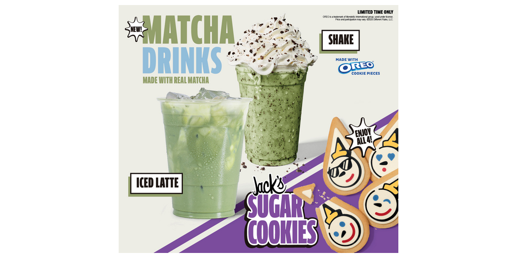A Matcha Made in Heaven: Jack in the Box Launches Matcha Beverage ...