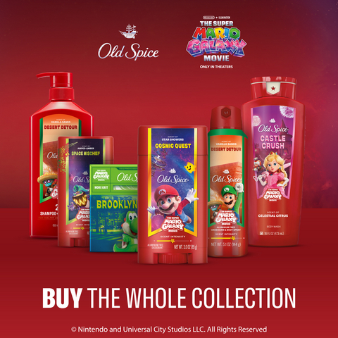 SMELL SUPER: Old Spice and The Super Mario Galaxy Movie Launch Cosmic ...