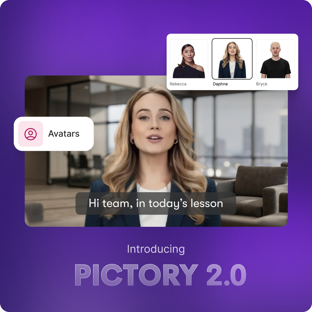 Pictory 2.0 Completes End-to-End AI Video Solution: Unifying Creation ...