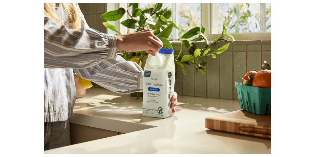 Biom Redefines the Disinfecting Wipes Category with First-Ever Plant ...