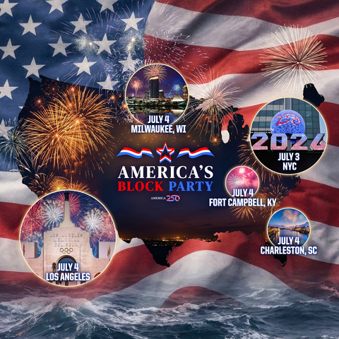 100-Day Countdown to the Fourth of July: America250 Reveals First Five ...