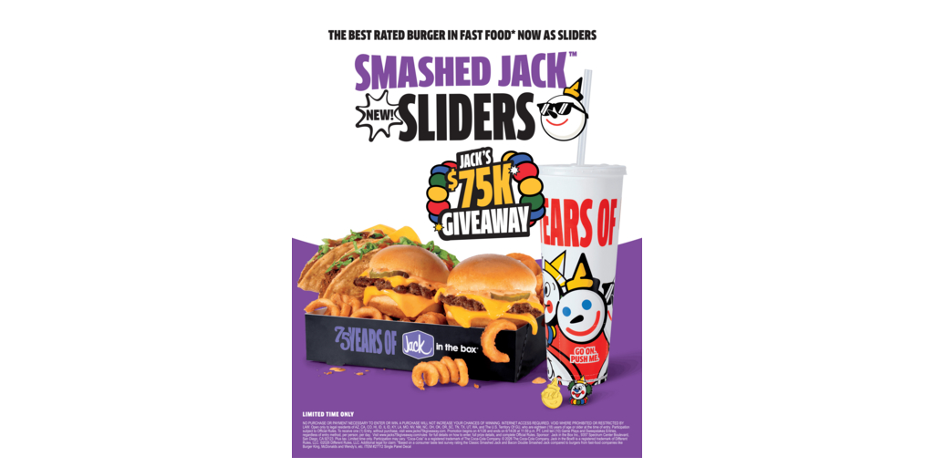 Jack in the Box Drops Smashed Jack Sliders Munchie Meal With Surprise ...