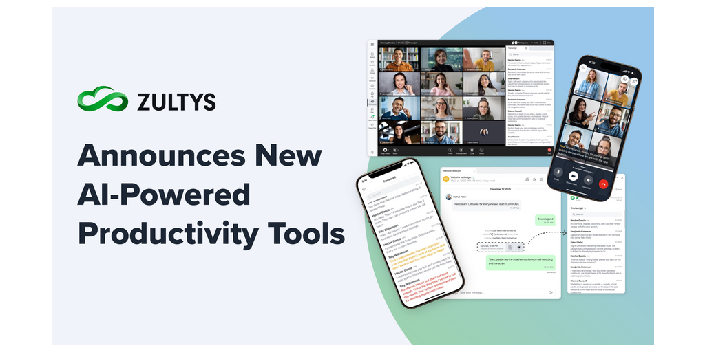 Zultys Introduces AI-Powered Productivity Tools with Latest Release 19 ...