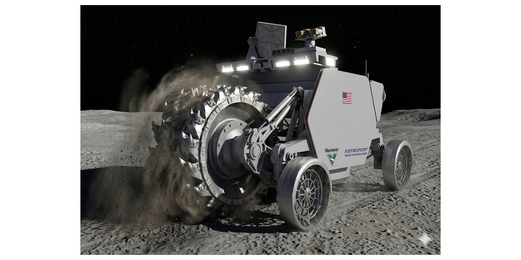 Astroport and Vermeer Collaborate to Pioneer "Lunar Iron" for Lunar ...