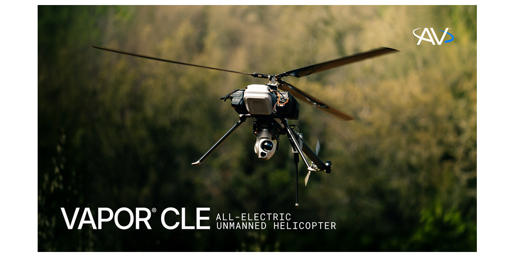 Army Selects AV’s VAPOR® CLE for Medium Range Reconnaissance Program