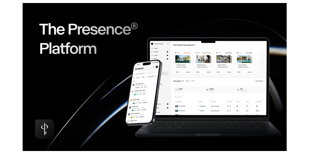Luxury Presence Launches the New Presence® Platform — the AI Growth ...