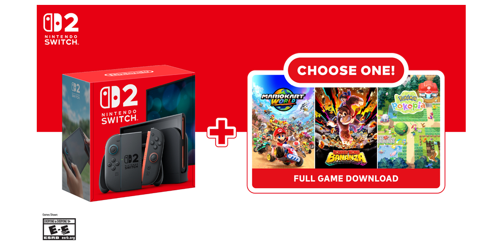 Nintendo Switch 2: Choose Your Game Bundle Launches This Summer