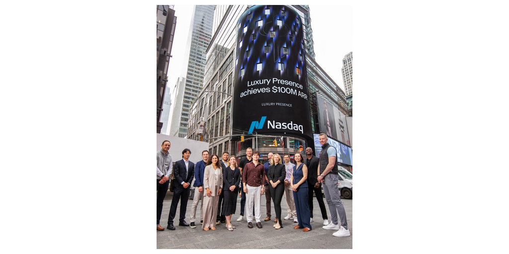 Luxury Presence Reaches $100 Million Annual Recurring Revenue as Top ...