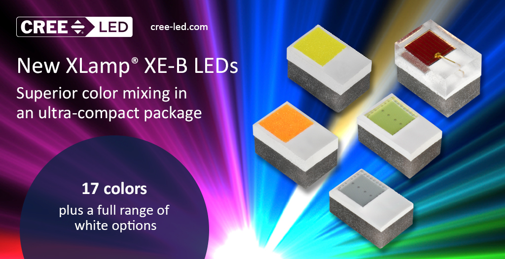Cree LED Introduces XLamp XE-B LEDs for Directional Lighting ...