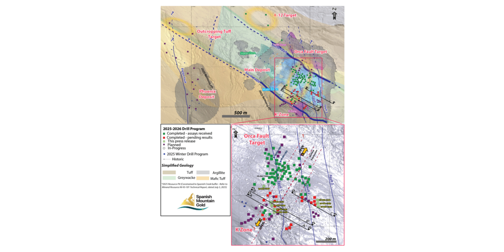 Spanish Mountain Gold Reports 100 Metres of 1.00 Gram Per Tonne Gold as ...