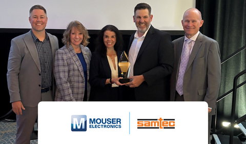 Samtec Honors Mouser Electronics with Global High Service Distributor ...