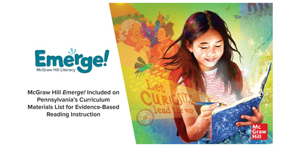 McGraw Hill's Emerge! K-5 Science of Reading Program Included on ...